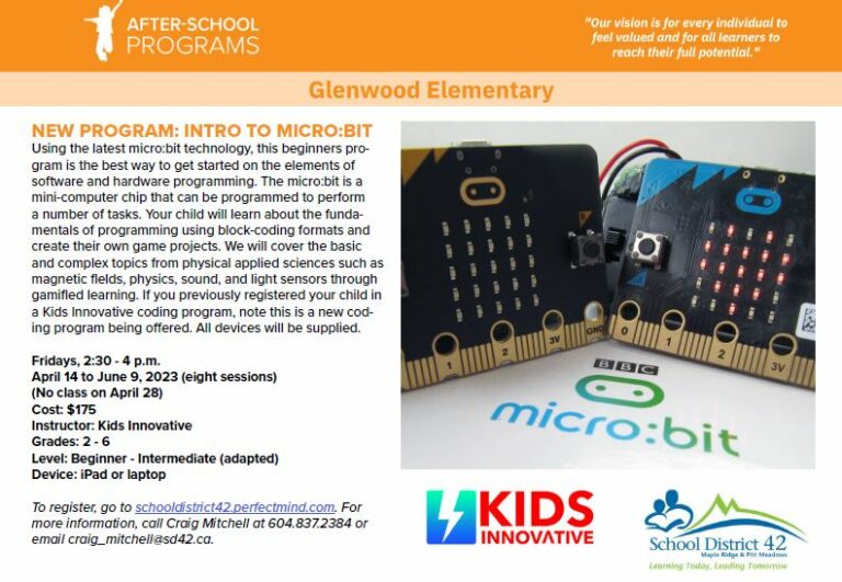 Micro bit Coding Program